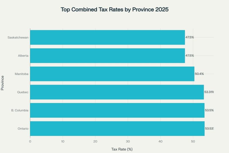 Canadian Tax Brackets 2025: Federal & Provincial Rates